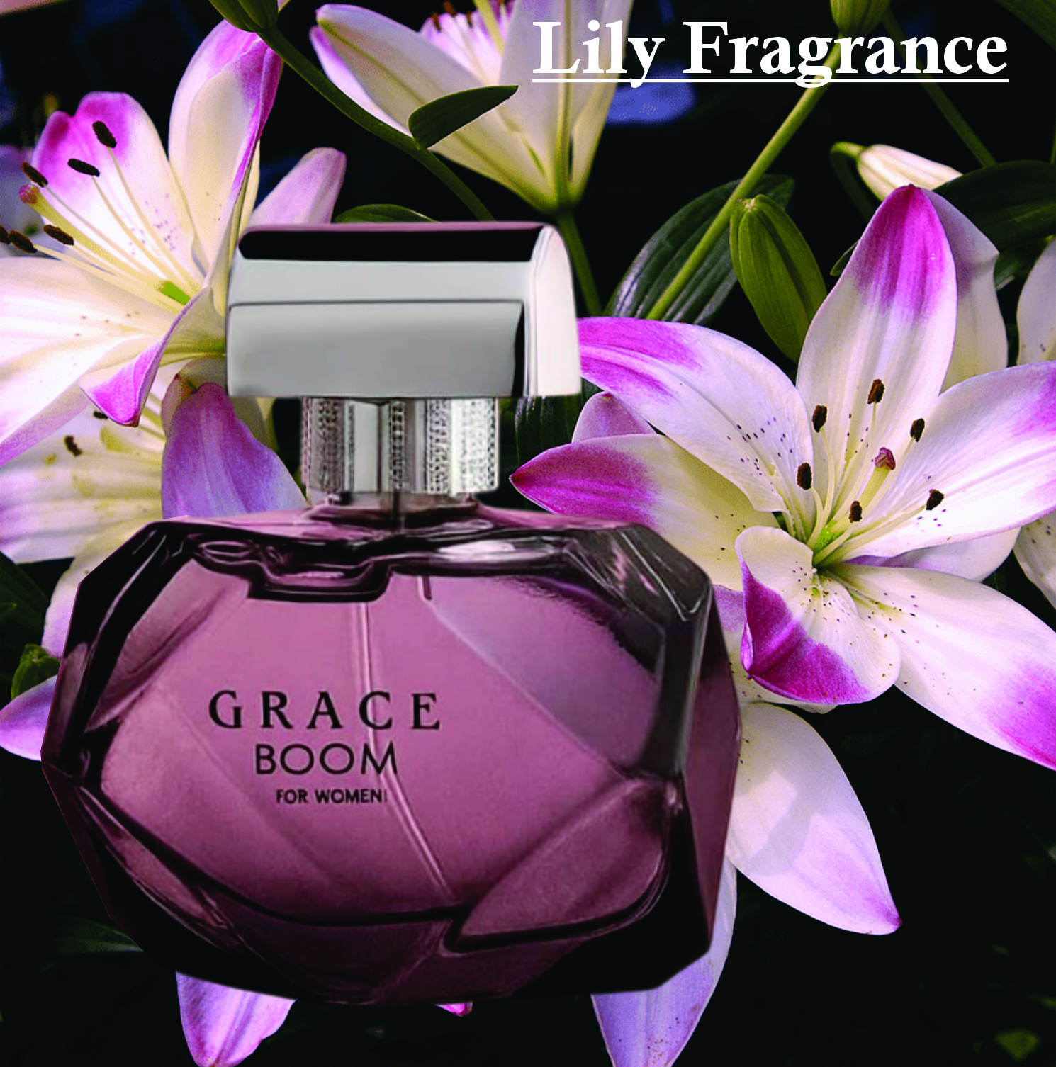 Grace Boom Women Eau De Parfum 100ml | Bergamot, Sandalwood and Vanilla ...